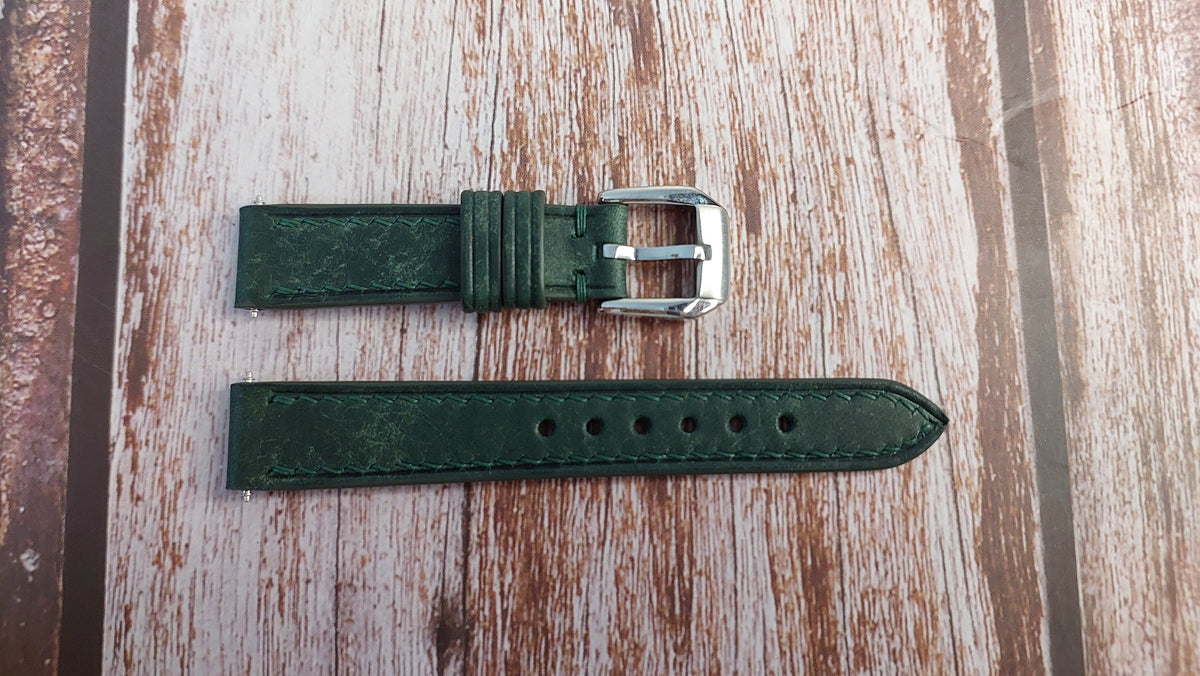 Turquoise Maya Leather Strap For 1950’s Omega Seamaster Ladies Watch ...