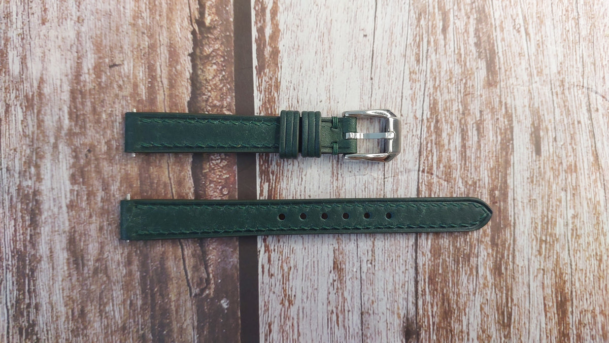 Turquoise Maya Leather Strap For Vintage Women’s Omega Watch – VGreen