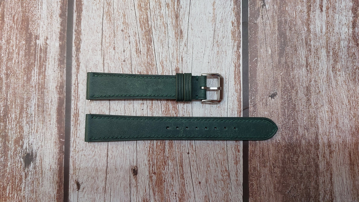 Turquoise Maya Leather Strap For Vintage 50's Soviet Kirovskie Men's W ...