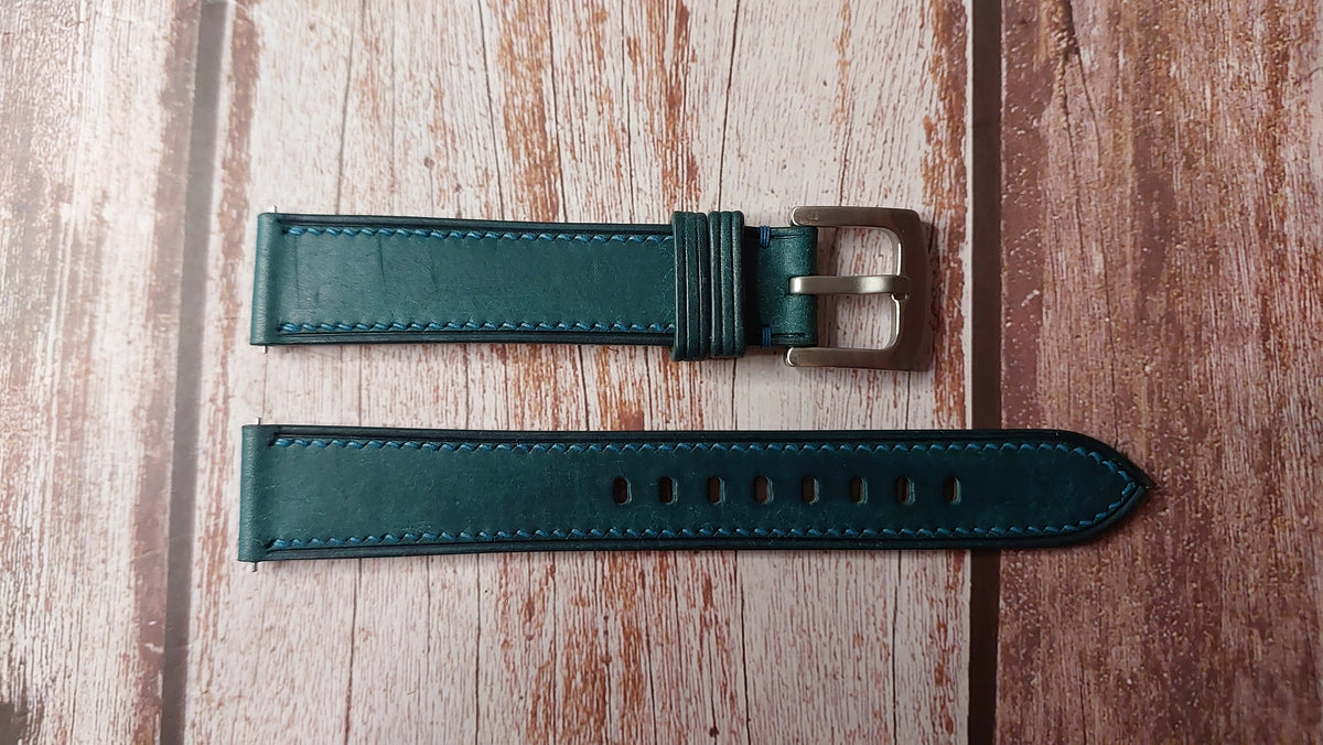Turquoise Maya Leather Strap For Farer Watch – VGreen