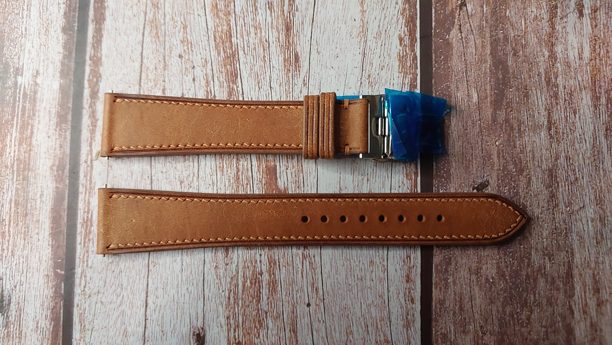 Whisky Maya Leather Strap For Breitling Navitimer Watch – VGreen