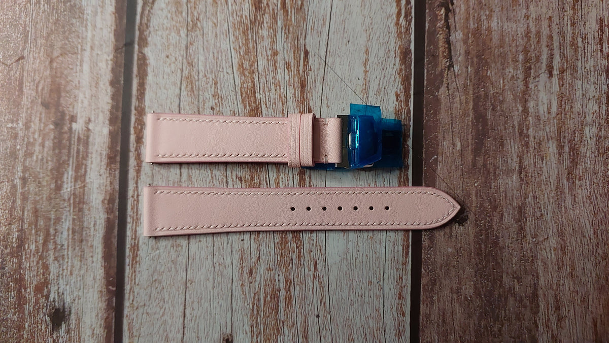 Pink Swift Leather Strap For Rolex Datejust 36mm Watch – VGreen