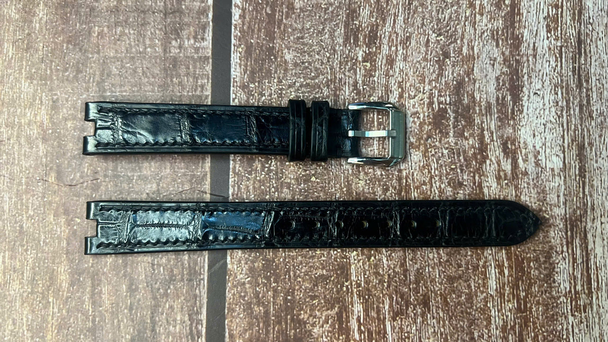 Custom Notched Straps - Center Notched for Concord 14.g4.1843 S – VGreen