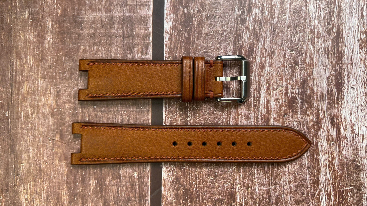 Custom Notched Straps - Center Notched for Tag Heuer Sel 35mm – VGreen