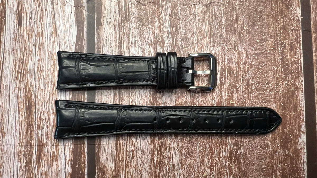 Custom Curved End Watch Straps For Urban Jürgensen Big 8 – VGreen