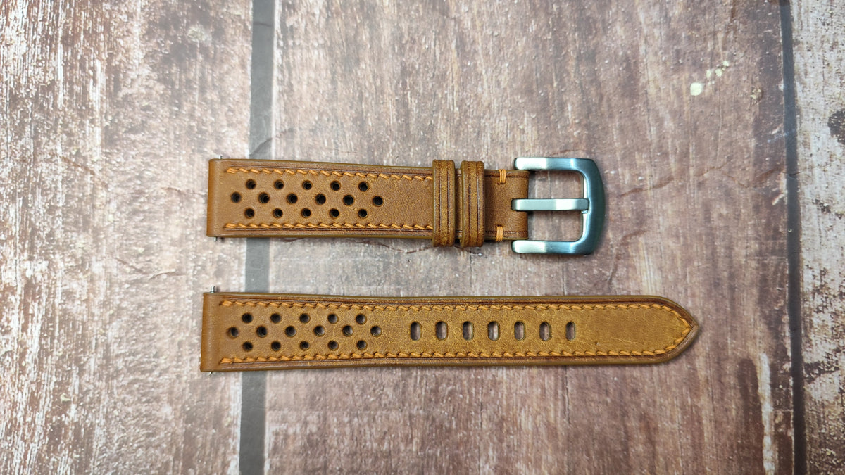 Maya Leather Watch Strap - Whisky – VGreen