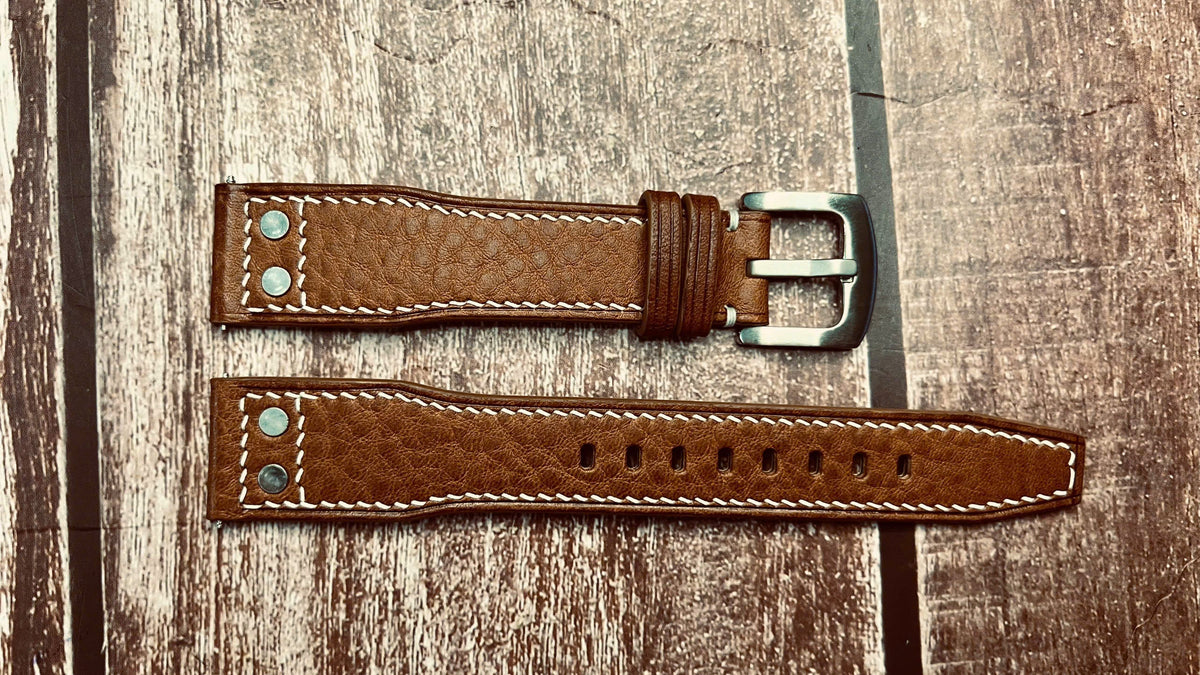 Custom Pilot Watch Straps For IWC PILOT CHRONO – VGreen