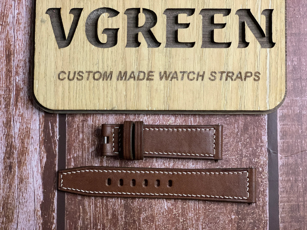 Maya Leather Watch Strap - T Moro – VGreen