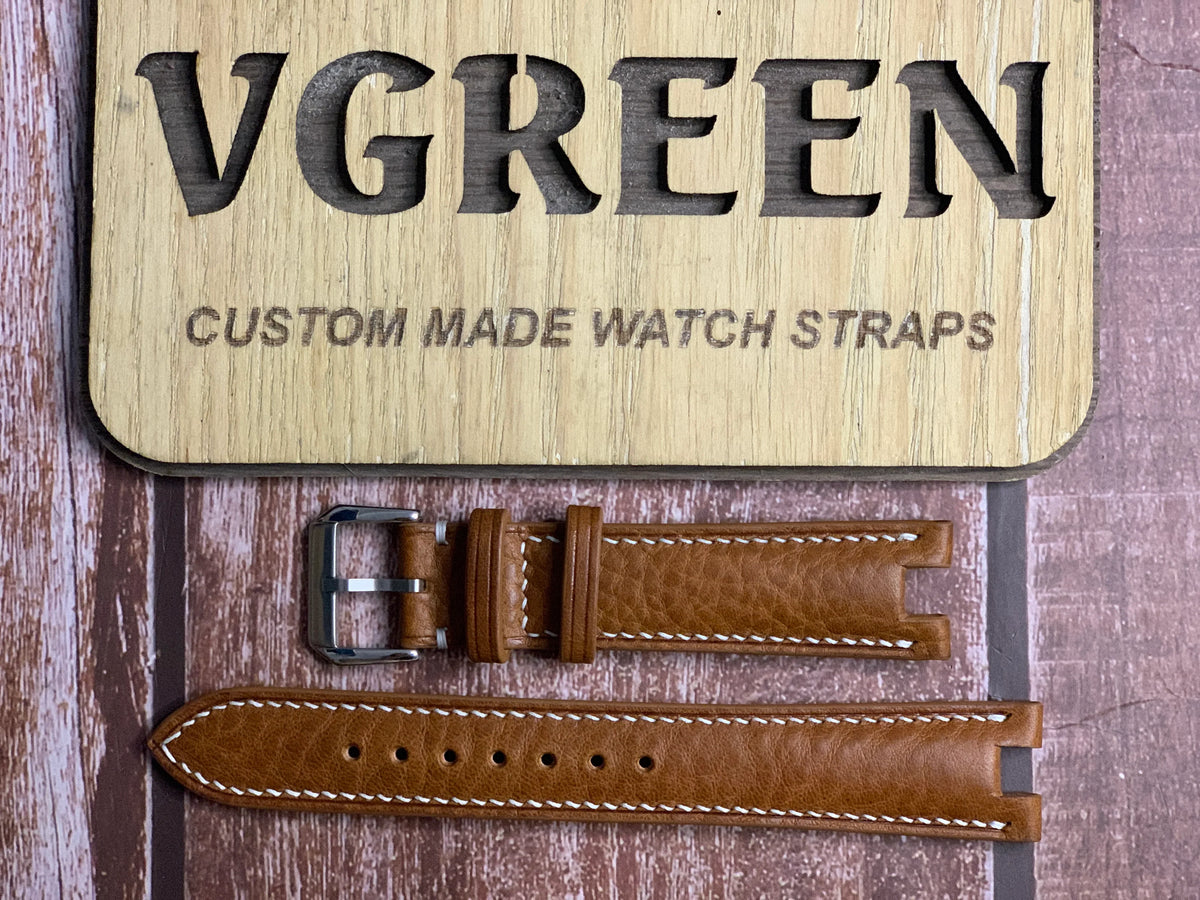 Custom Notched Straps - Center Notched for stauer 42 mm – VGreen