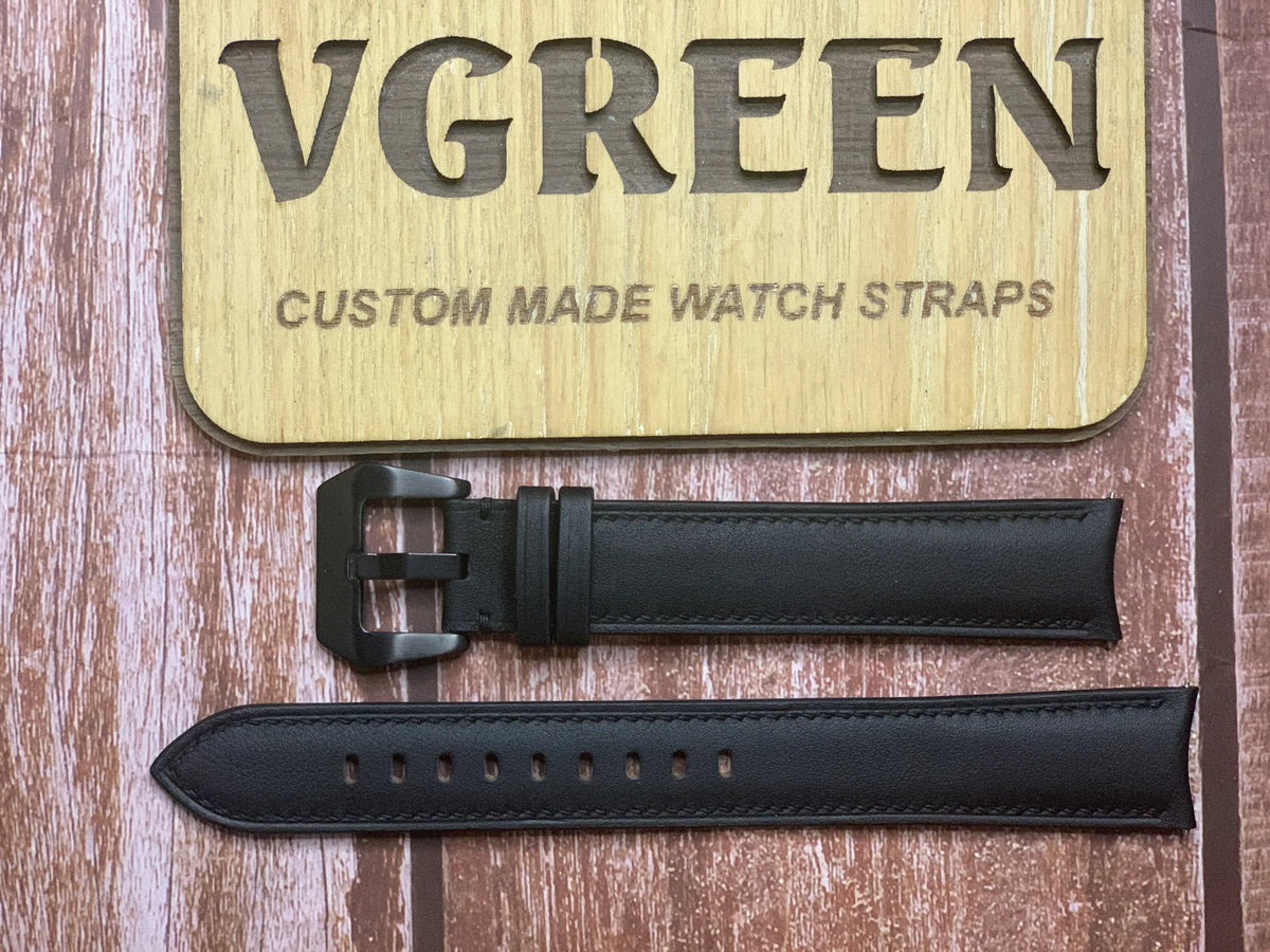 Custom Curved End Watch Straps for Citizen eco drive nighthawk e650-s0 ...