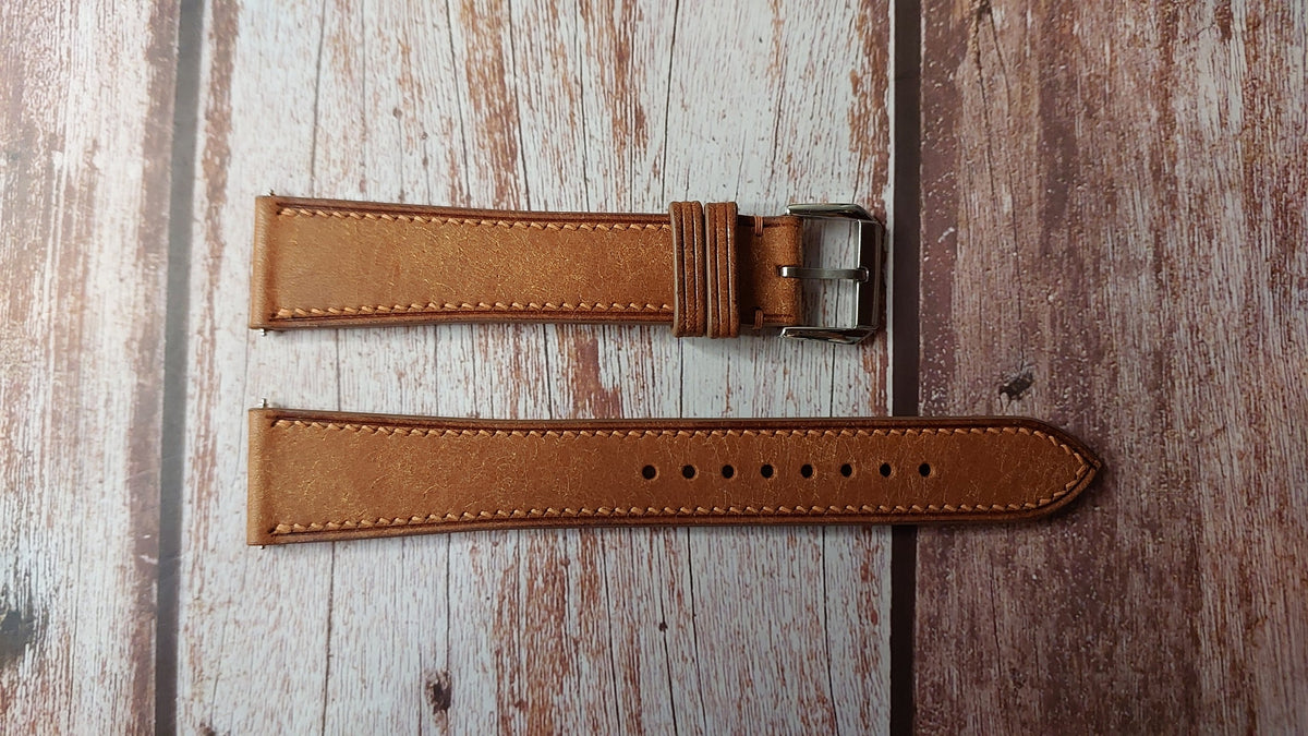 Whisky Maya Leather Strap – VGreen