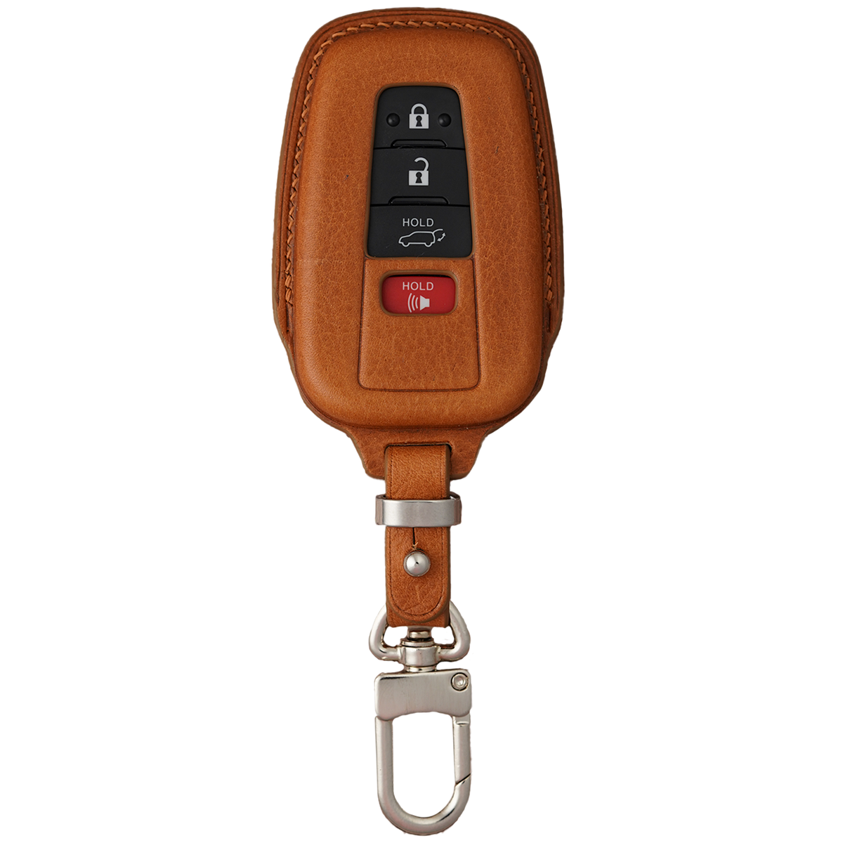 Toyota RAV4 Key Fob Cover - Blue Epsom Leather | VGreen Luxury